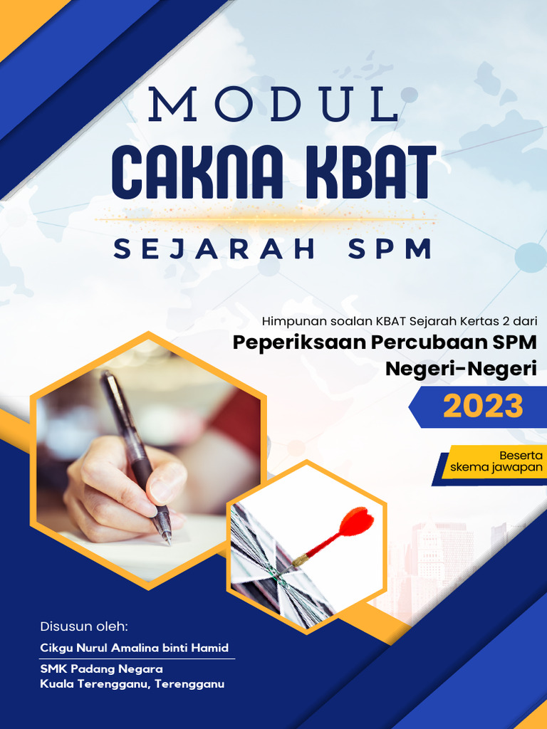 Modul Cakna KBAT Sejarah SPM - Cikgu Nurul Amalina Binti Hamid | PDF