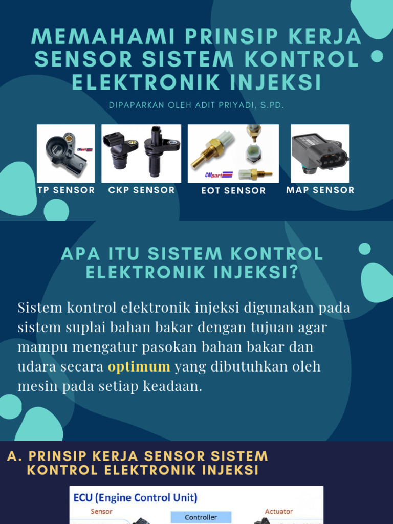 Memahami Prinsip Kerja Sensor Sistem Kontrol Elektronik Injeksi | PDF
