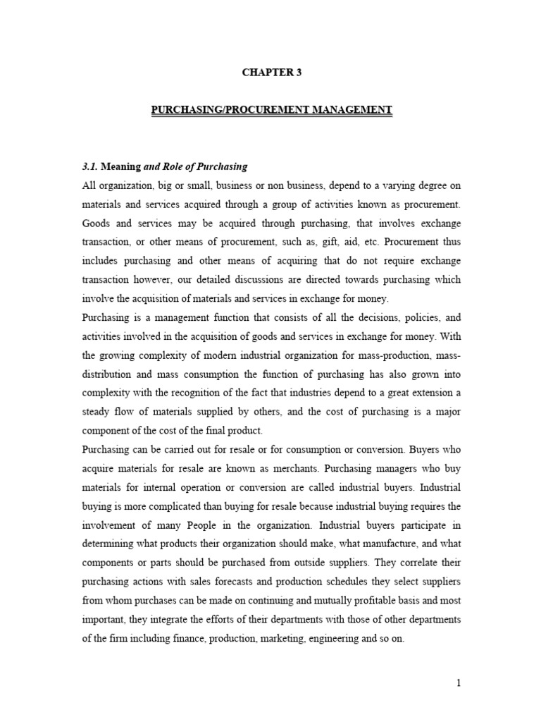 ch-3mm Edited | PDF | Procurement | Supply Chain