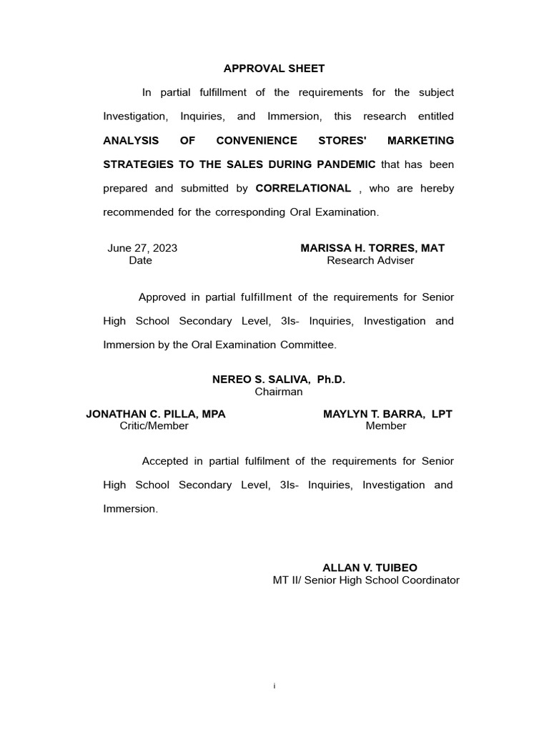 Appendices | PDF | Strategic Management | Marketing