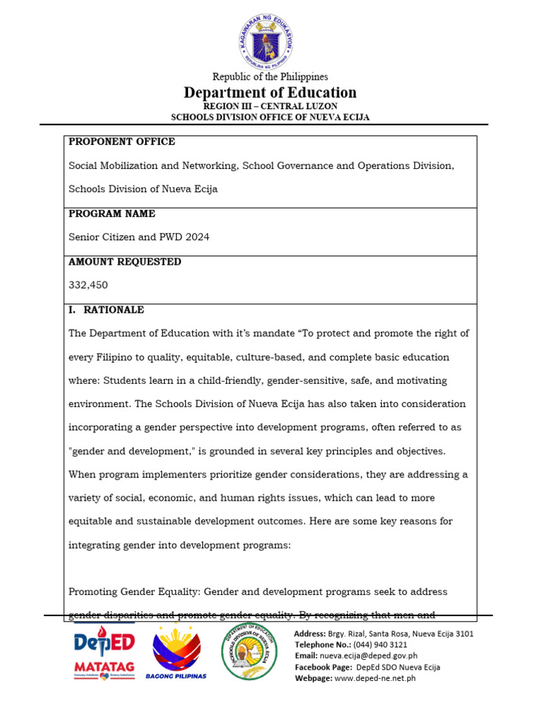 Gad Proposal Senior | Download Free PDF | Reputation | Social Exclusion