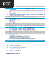 CWC Logistics Park Cfs Tariff | PDF | Cargo | Containerization
