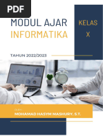 Modul Ajar Dan Materi Pembelajaran Konsep Dan Perancangan Game | PDF