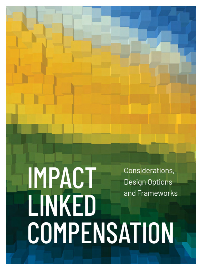 Impact Linked Compensation Report | PDF | Performance Indicator | Investment Management