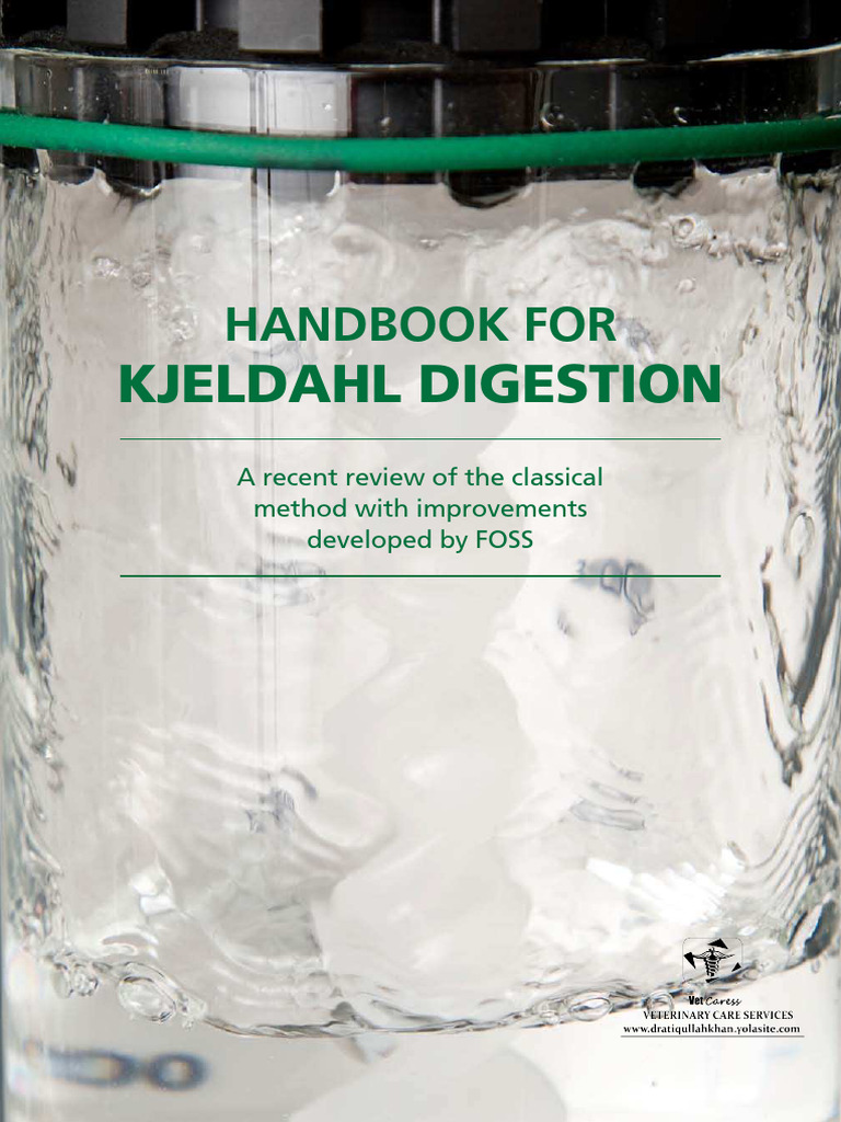 Handbook For Kjeldhal Digestion | PDF | Nitrogen | Catalysis