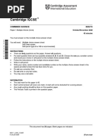 Form 2 Combined Science Notes | PDF | Digestion | Flowers