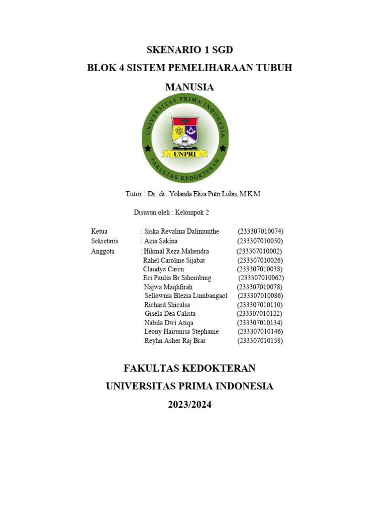 Makalah Skenario 1 Blok 4 | PDF