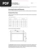 Title Block in Engineering Drawing and Data Field Arrangement in ISO ...