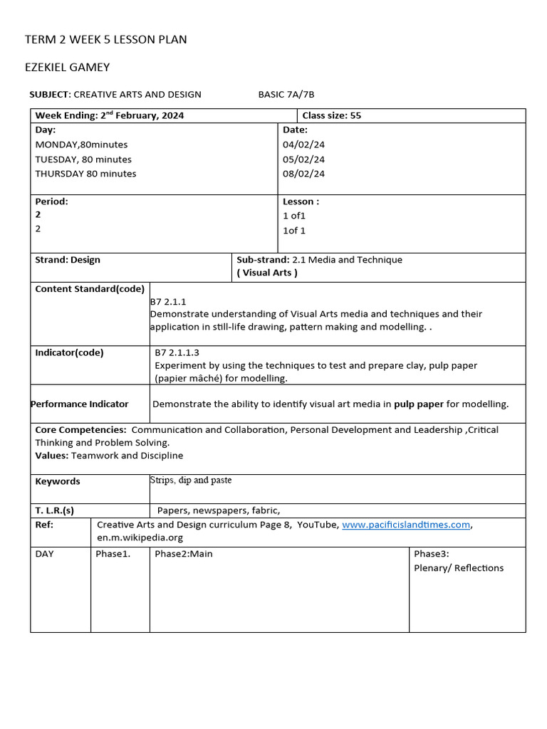 CAD JHS1 WK5 TERM2-1n | PDF | Paper | Design