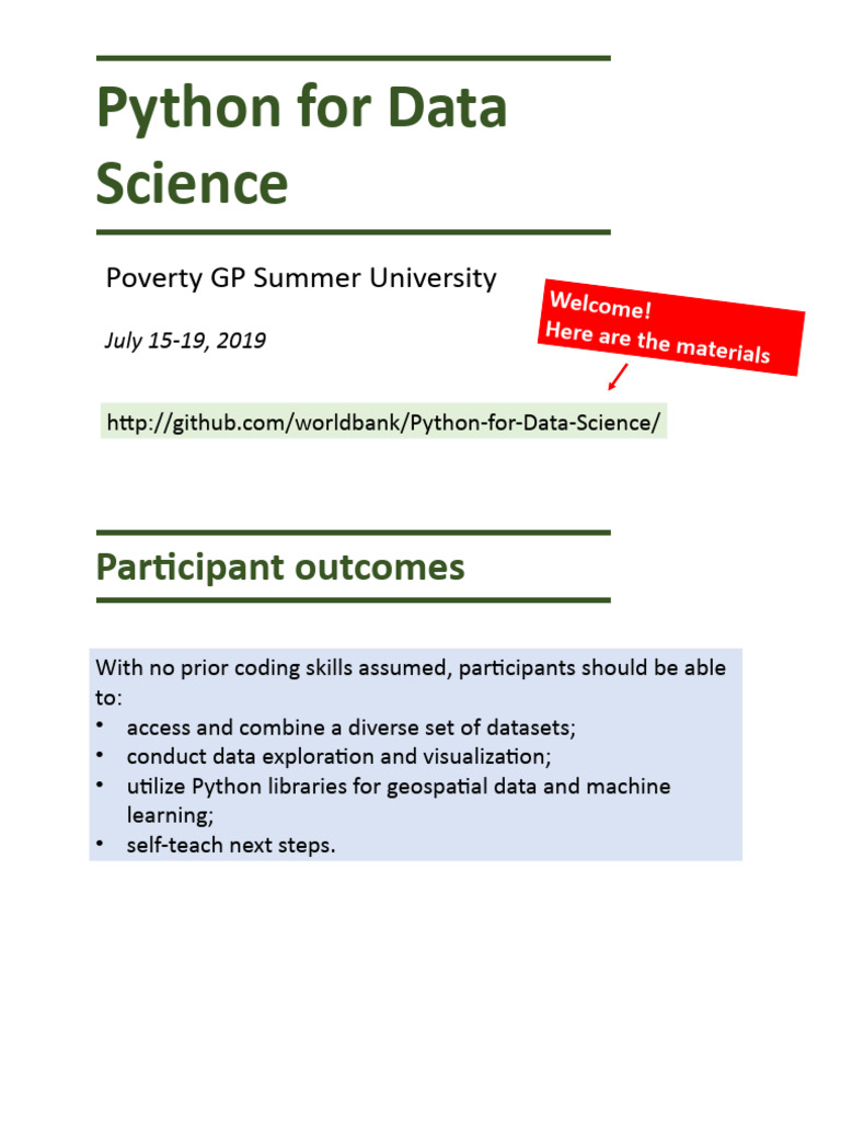 Intro Slides | Download Free PDF | Python (Programming Language) | Computing