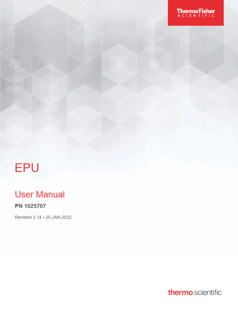 EPU User Manual | PDF | Camera | Pixel