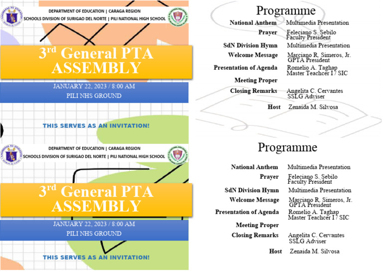 3rd GPTA Meeting | PDF