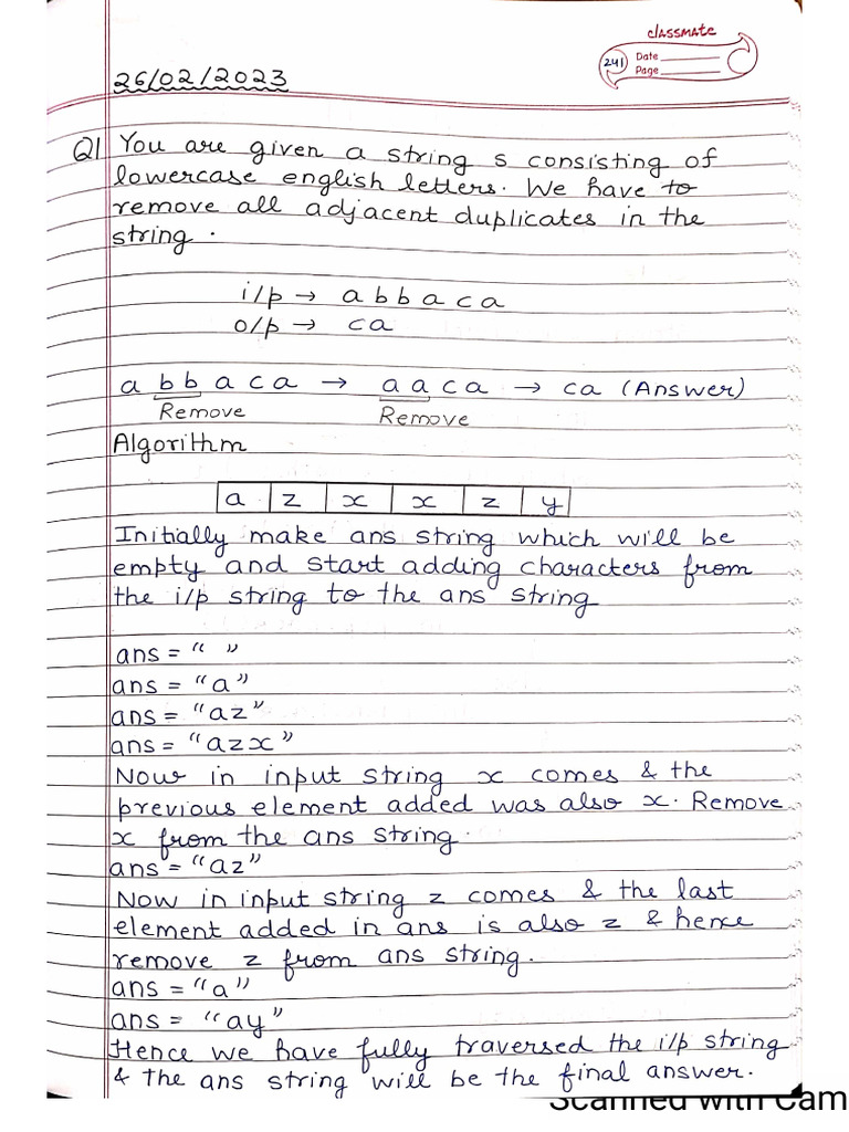 Character - Arrays - and - Strings - Class 2 | PDF Character - Arrays - and - Strings - Class 2 | PDF