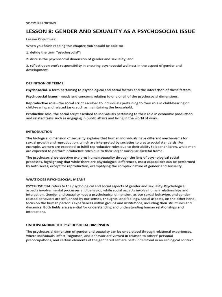 SOCIO | PDF | Love | LGBTQIA+ Studies