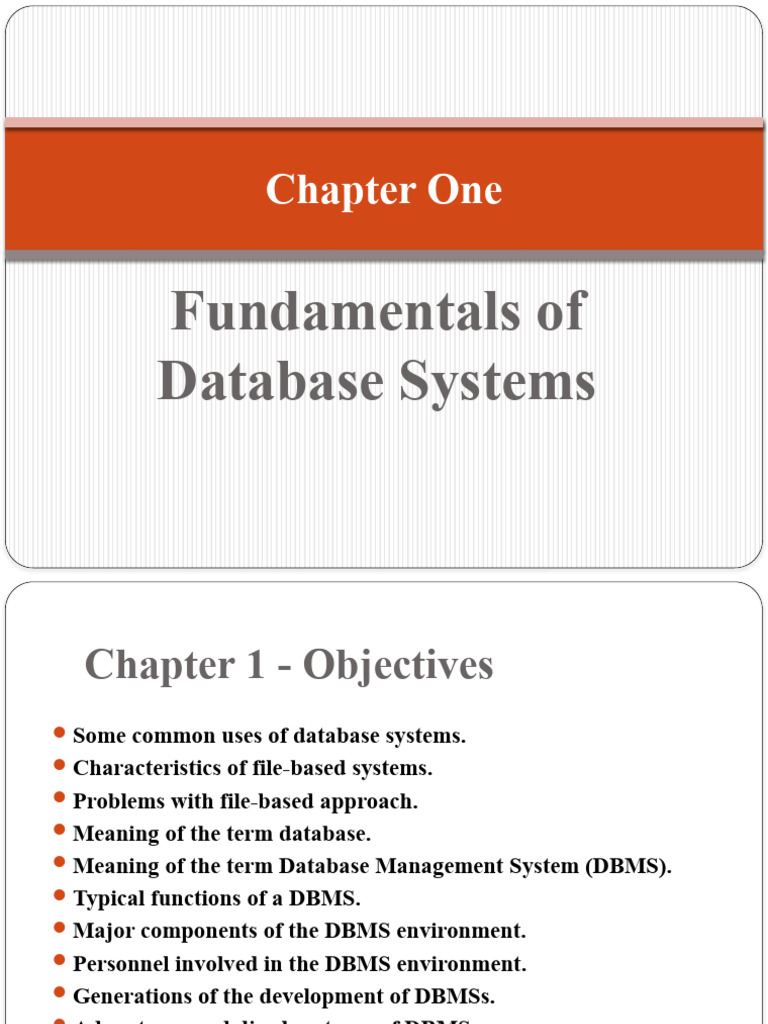 Chapter 1 Introduction | PDF | Databases | Data Model