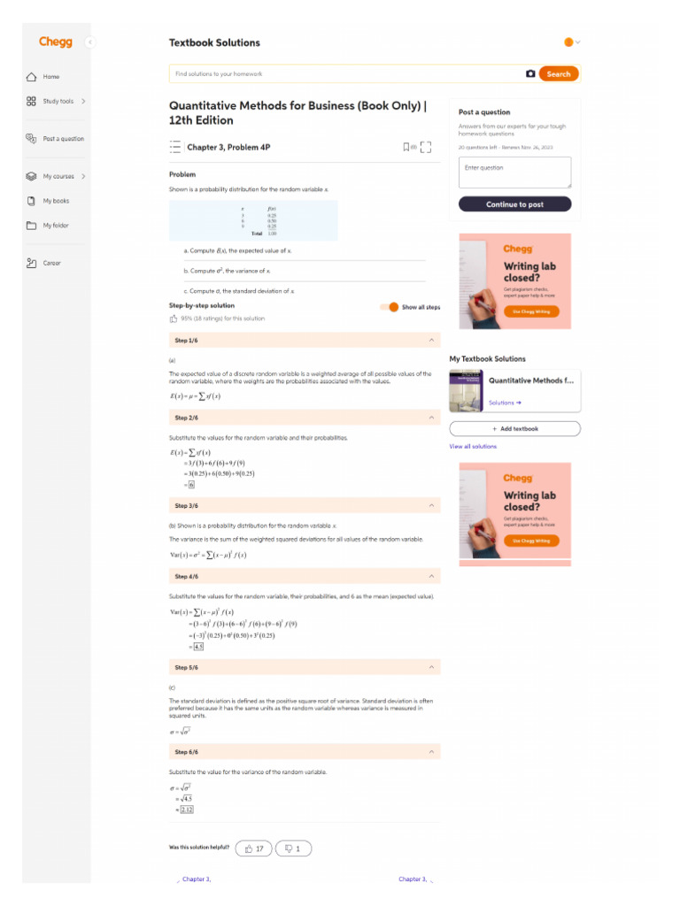 Chapter-3 Problem 4 | PDF