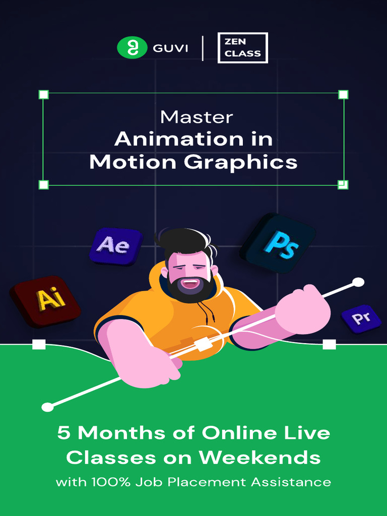 Motion Graphics Course at GUVI | PDF | Graphics | Adobe Photoshop