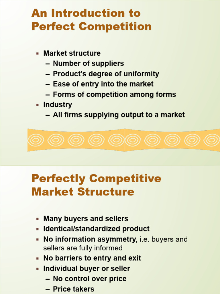 3.) Eco101 PC Updated | PDF | Perfect Competition | Profit (Economics)