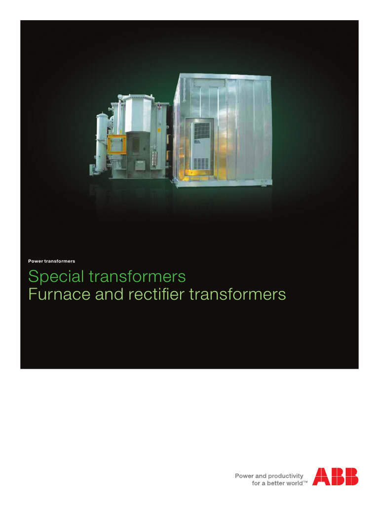 A Furnace Rectifier Transformers | PDF | Transformer | Electricity