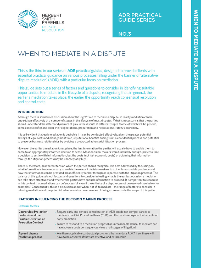 Guidance HMRC 1 | PDF | Mediation | Alternative Dispute Resolution