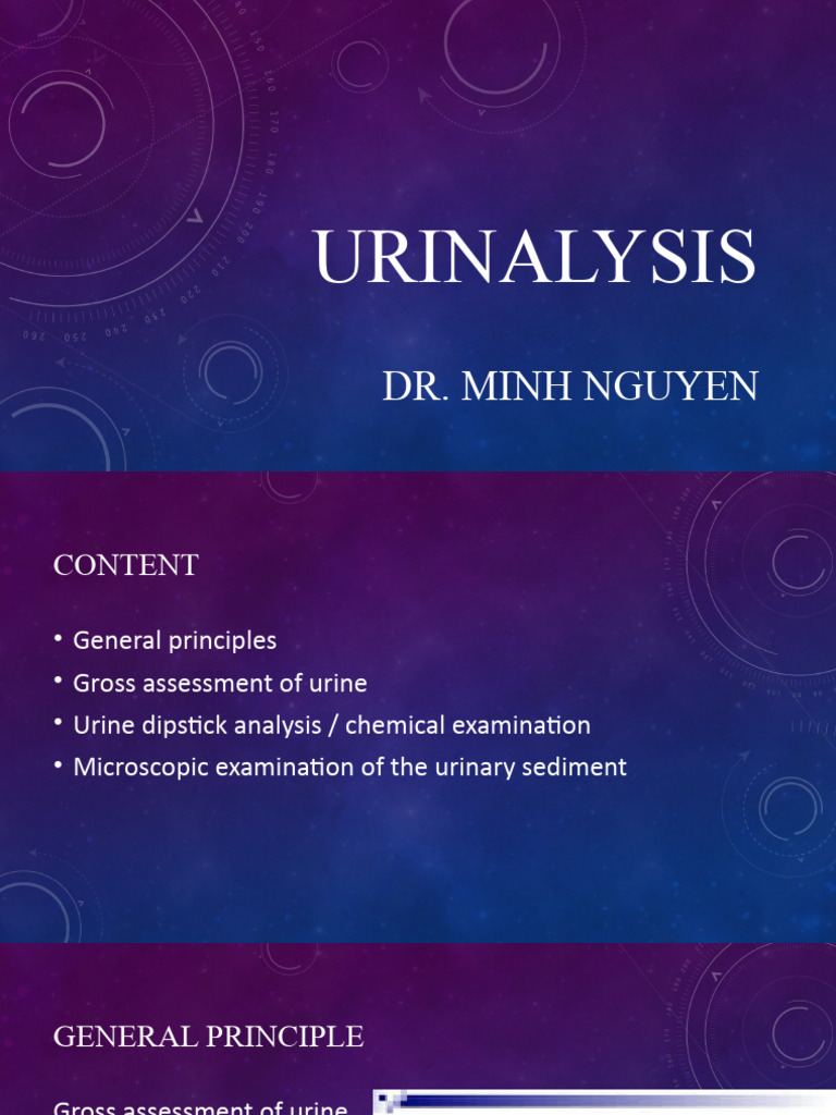 Urinalysis | PDF | Urine | Medical Specialties