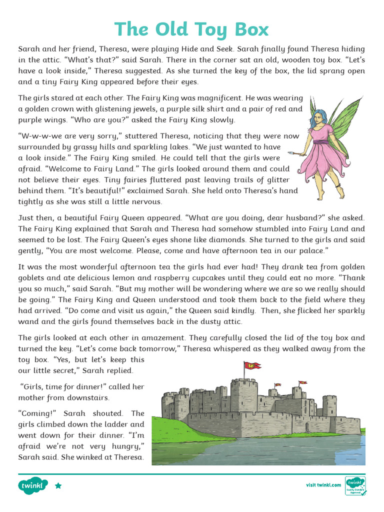 The Old Toy Box Narrative Writing Sample - Ver - 2 | PDF