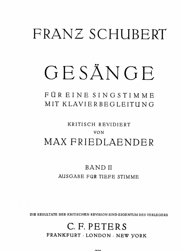 Schubert - Book 2 - Low | PDF