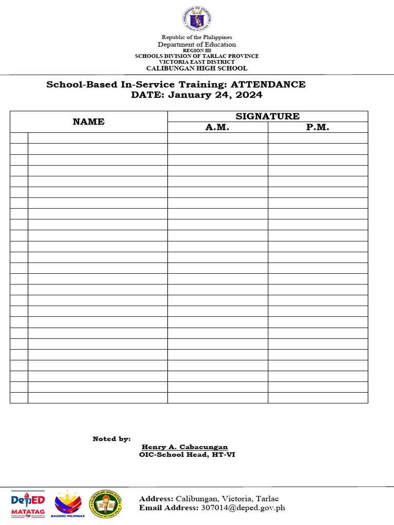 SLAC Eval Form Matatag | PDF