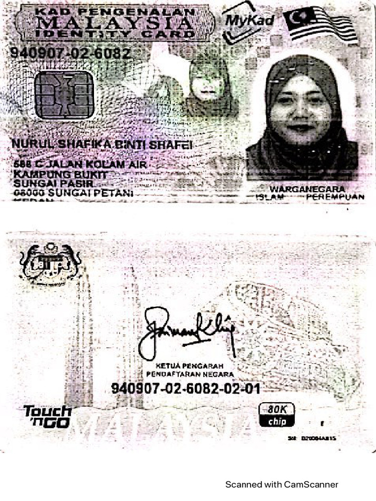 Nurul Shafika Binti Shafei File Document | PDF