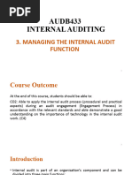 IG1100 2016 11 - Independence and Objectivity | PDF | Internal Audit | Audit