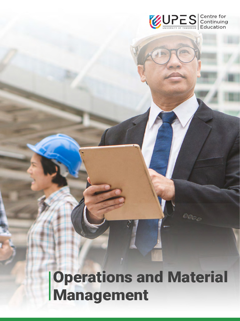 Operations & Material Management | PDF | Operations Management | Supply ...