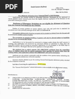 Government Quarter Allotment Application Guide | PDF