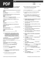 NEW MATURA PRACTICE Transformations KEY 2023 | PDF