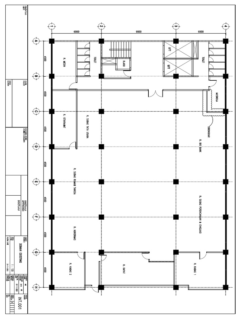 Denah Existing | PDF