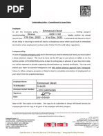 CEA Form C5.1 for Malta Residency | PDF | Justice | Crime & Violence