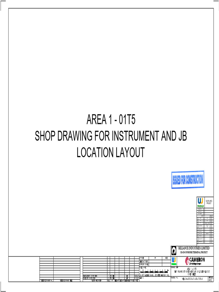 Instrument and JB Location Layout | PDF | Engineering | Plumbing