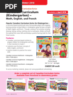 Complete Canadian Curriculum - ANS | PDF