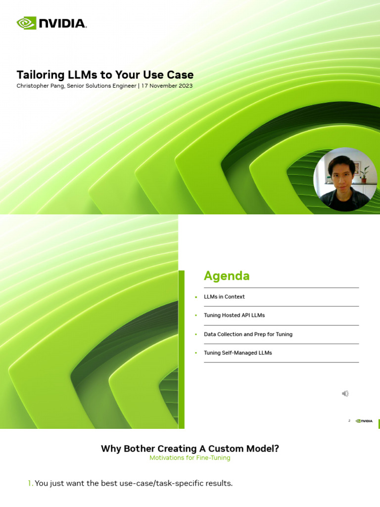 Customizing LLMs for Developers | PDF | Artificial Intelligence | Intelligence (AI) & Semantics
