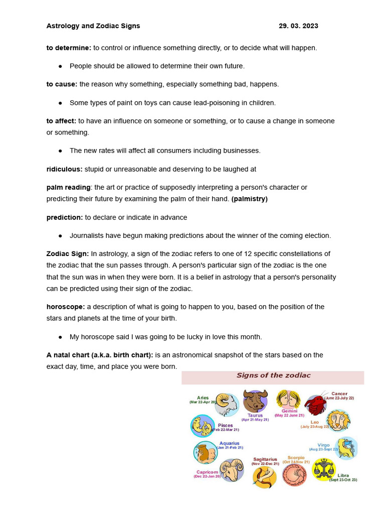 Understanding Astrology and Horoscopes | PDF | Horoscope | Astrology