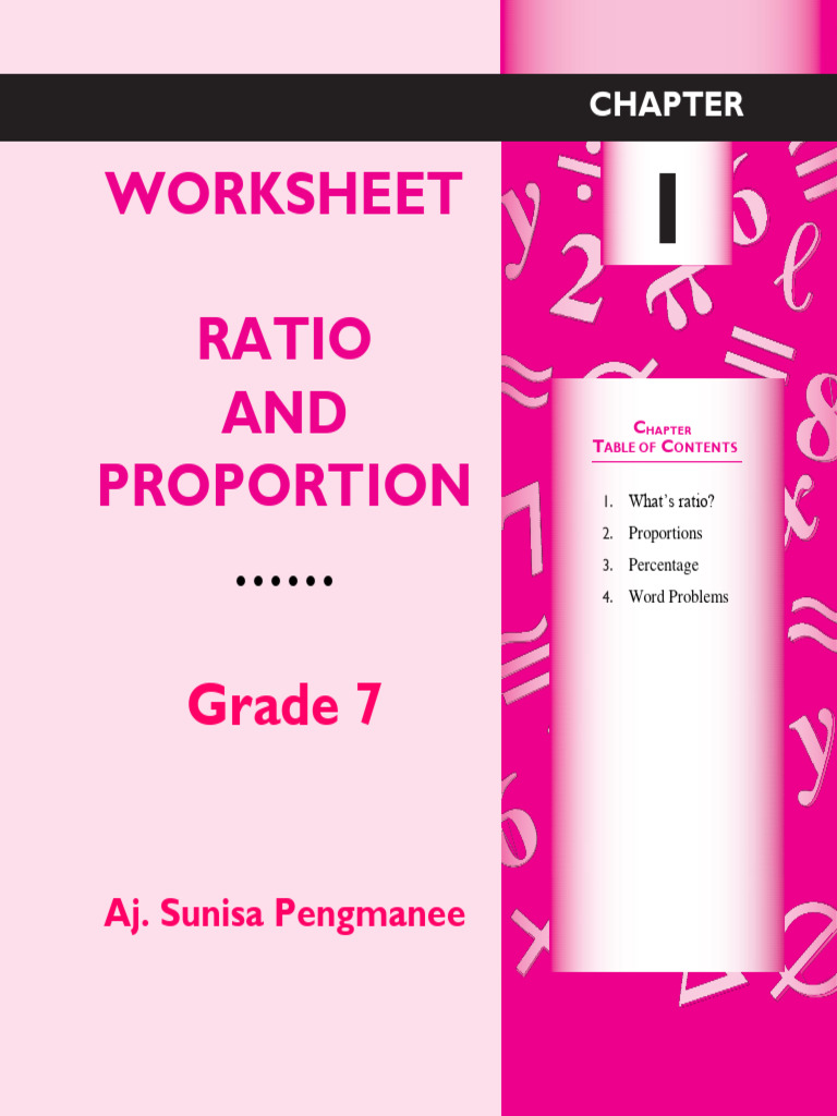 Chapter 1 | PDF | Ratio | Mathematics