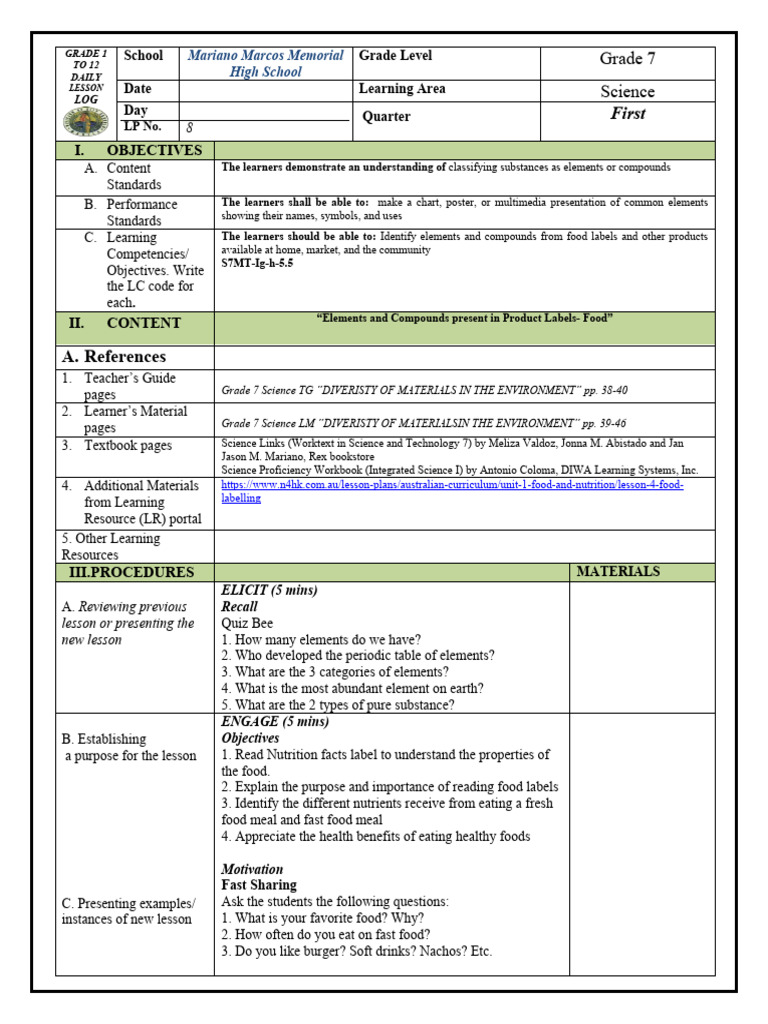 Food Labels and Nutritional Awareness | PDF | Nutrition Facts Label ...