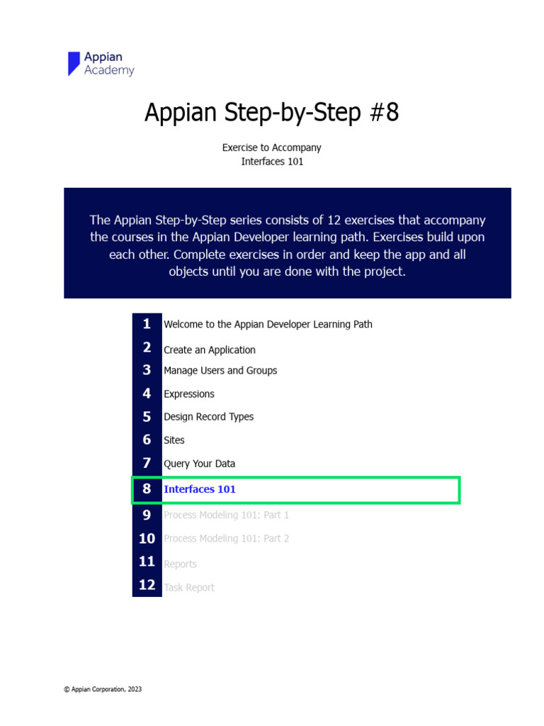 23.4 Exercise 8 - Interfaces | PDF | Graphical User Interfaces | Interface (Computing)