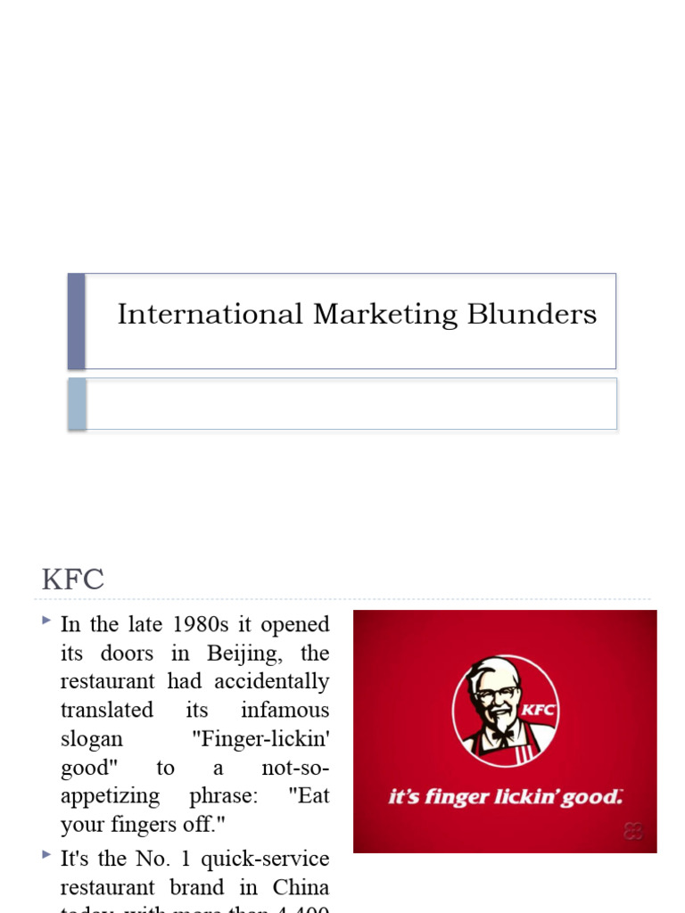 International Marketing Blunders | PDF | Barbie | Toys