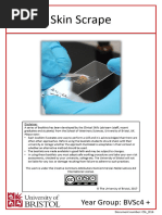 Skin Scraping for Scabies & Mycosis | PDF