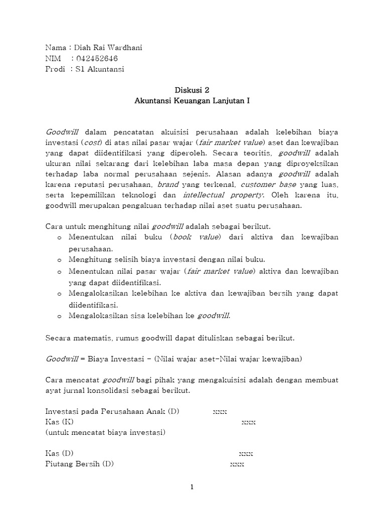 Diskusi 2-AKL I | PDF
