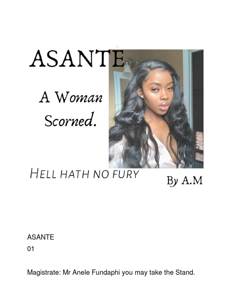 ASANTE by A.M | PDF | Mystery, Thriller & Crime Fiction