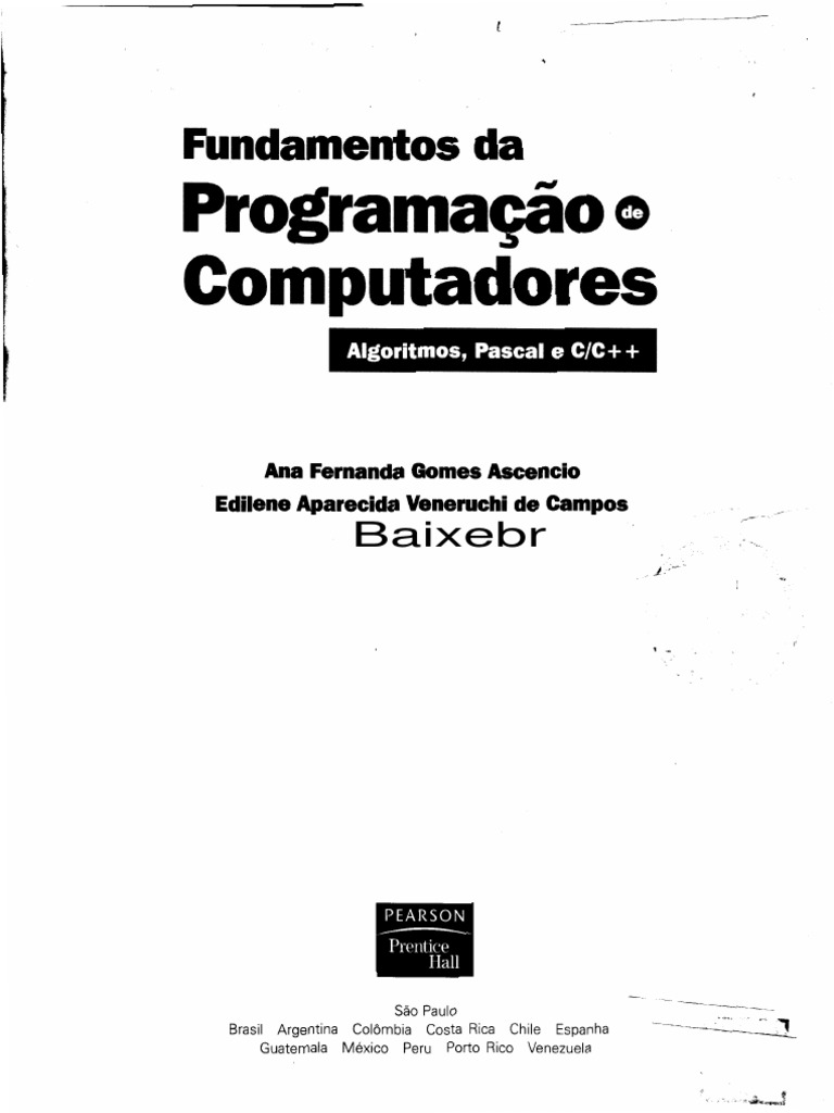 Livro Fundamentos Da Programação | PDF Livro Fundamentos Da Programação | PDF