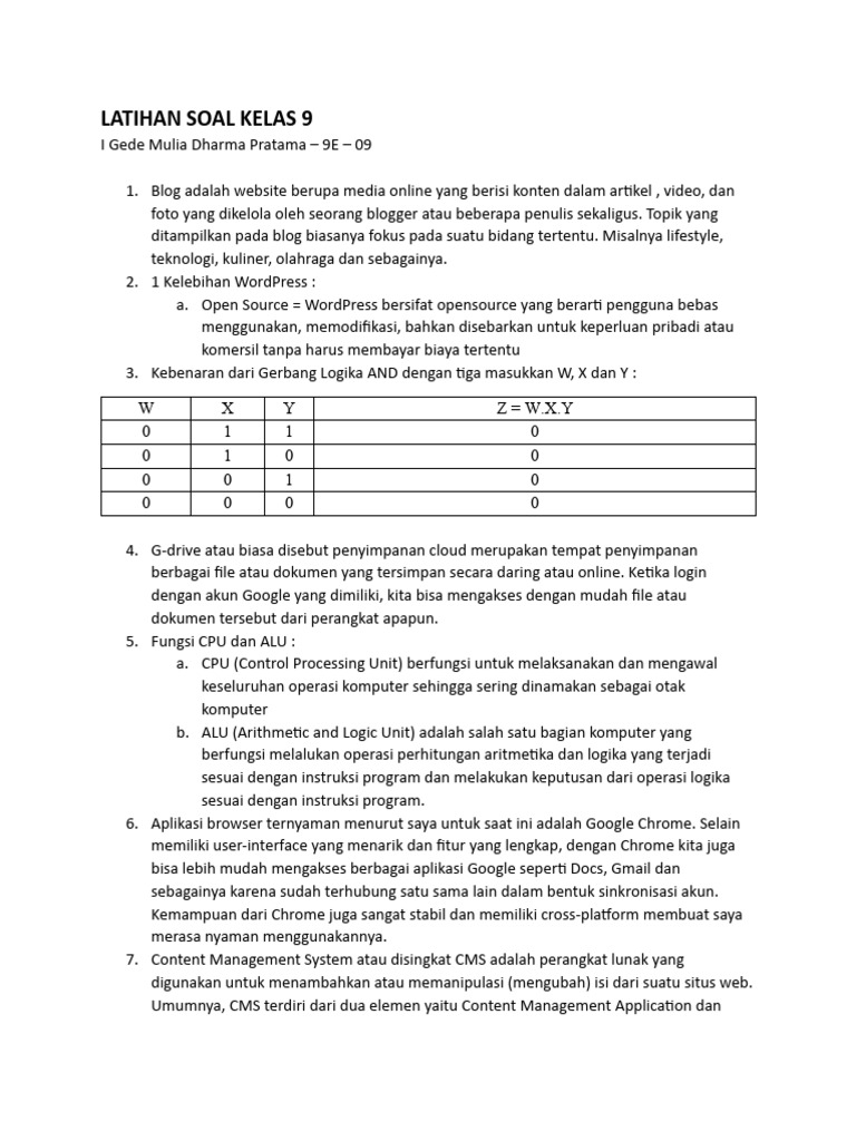 LAT-SOAL-9E-09 - I Gede Mulia Dharma Pratama | PDF