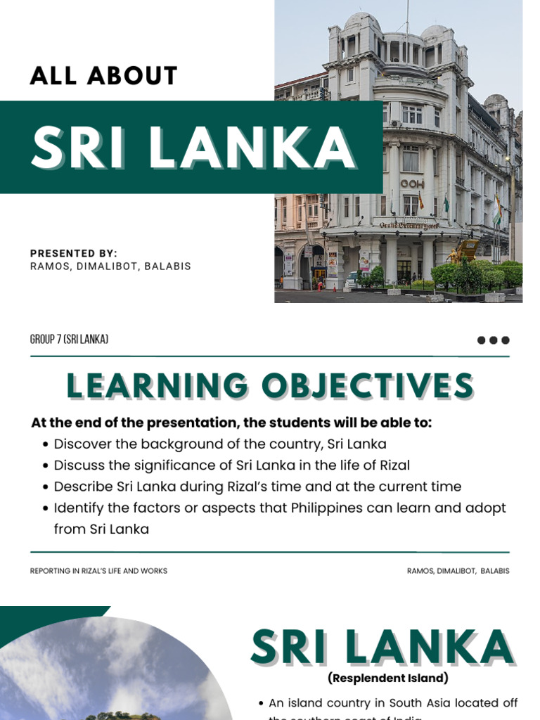 Sri Lanka Report | PDF | Sri Lanka | Asia