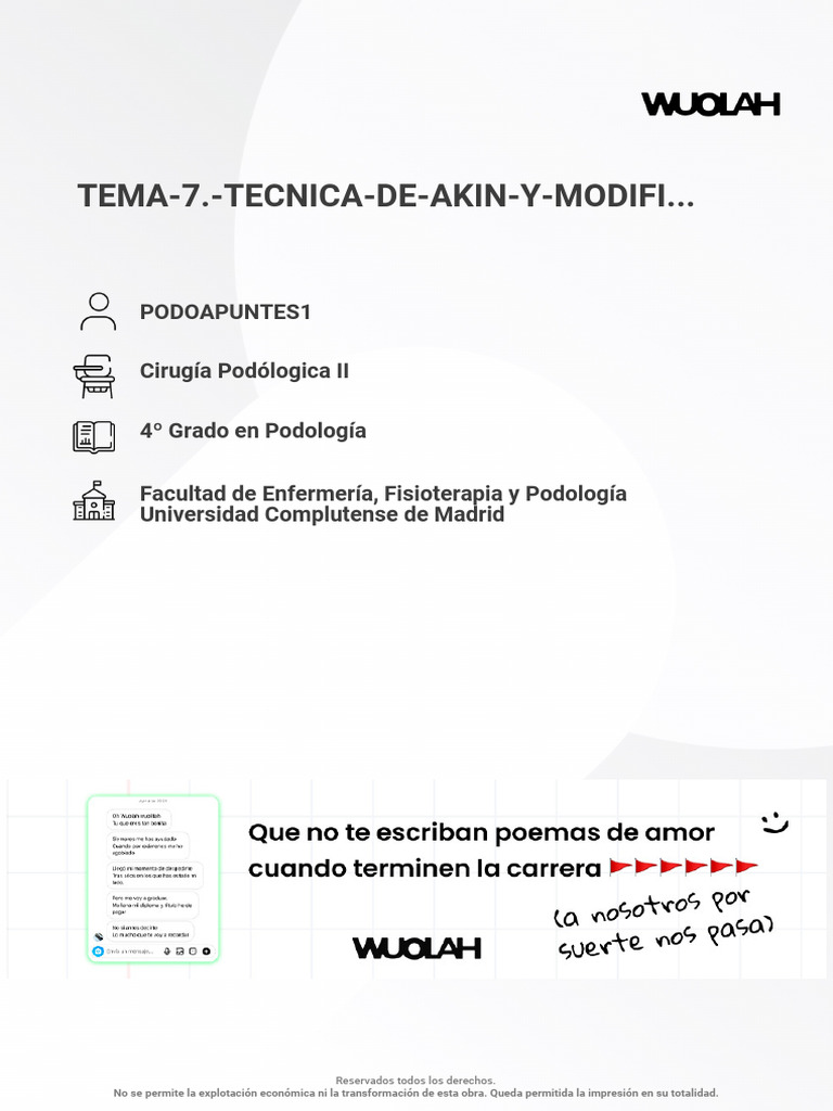 Técnica Akin en Cirugía Podológica | PDF | Dedo del pie | Sistema ...